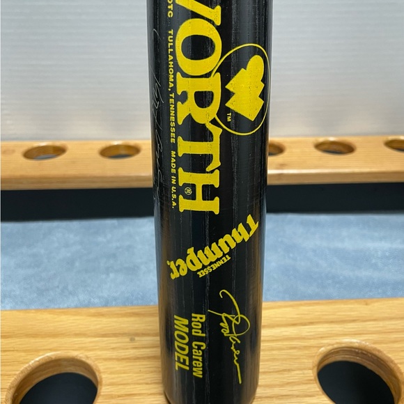 Worth | Accessories | Signed Rod Carew Worth Game Model Bat | Poshmark